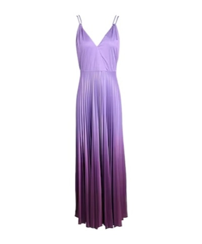 MAXCO. Max&co. Sleeveless V-neck Pleated Jersey Maxi Dress