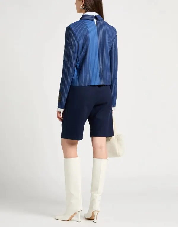 Marni Striped Cool Wool Long Sleeve Jacket