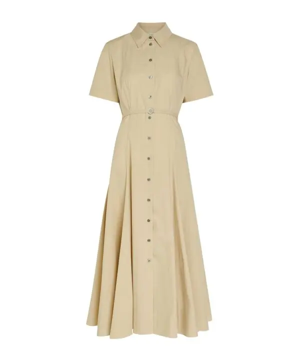 Tory Burch Stretch Cotton Shirt Dress