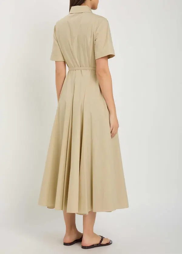 Tory Burch Stretch Cotton Shirt Dress