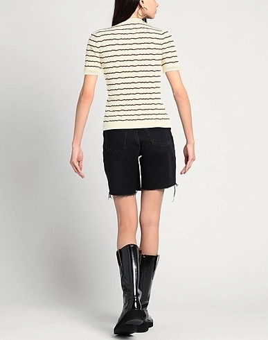 Rag & Bone Striped Knitted Short-sleeved Shirt