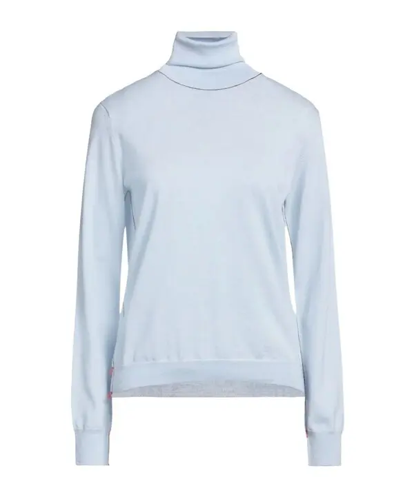MAISON MARGIELA Solid Color Wool Turtleneck Knit Sweater