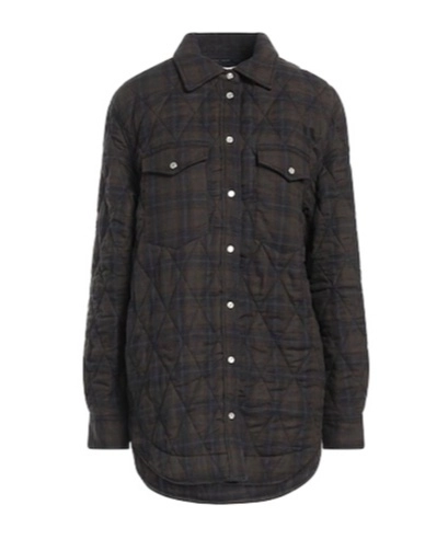 Isabel Marant Étoile Checked Padded Overshirt