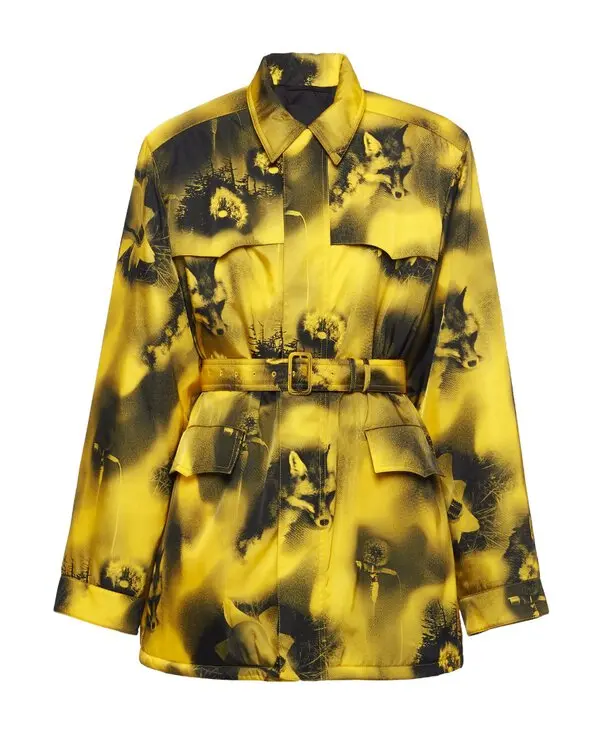 Prada Printed Re-nylon Parka