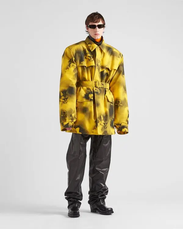 Prada Printed Re-nylon Parka