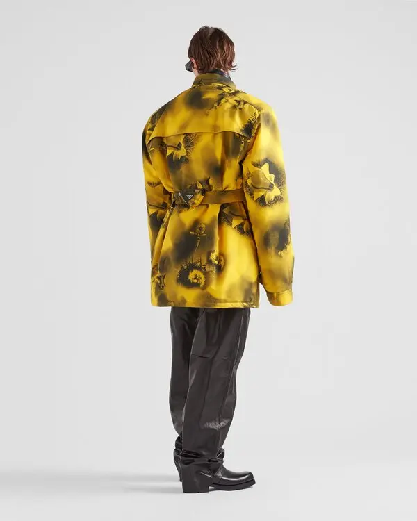 Prada Printed Re-nylon Parka