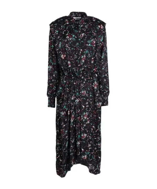 Tory Burch Floral Print Shirt Dress