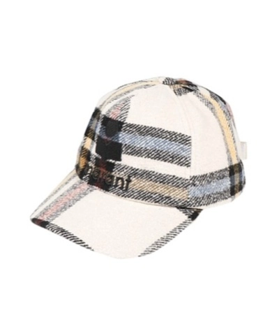 Isabel Marant Étoile Checkered Baseball Cap