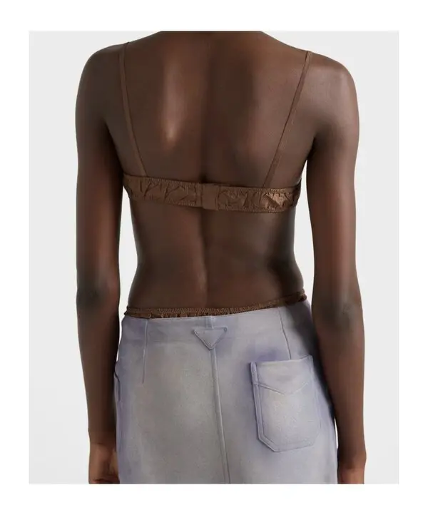 Prada Taffeta Bra