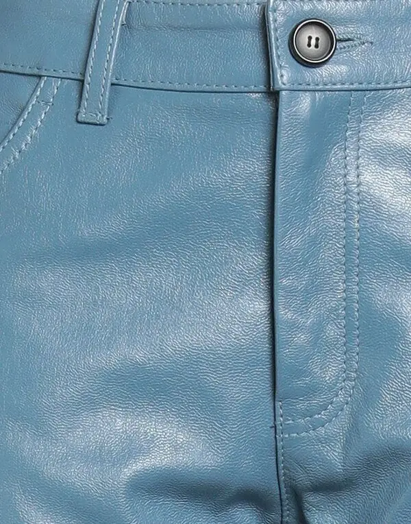 Marni Plain Colour Leather Trouser