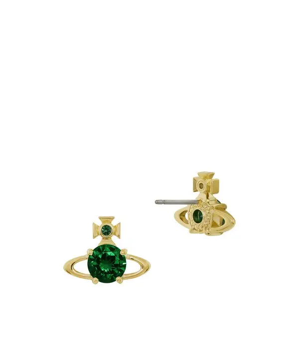 VIVIENNE WESTWOOD Reina Crystal-embellished Orb Stud Earrings