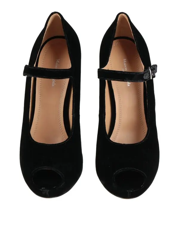 MAISON MARGIELA Velvet Mary Jane High Heels
