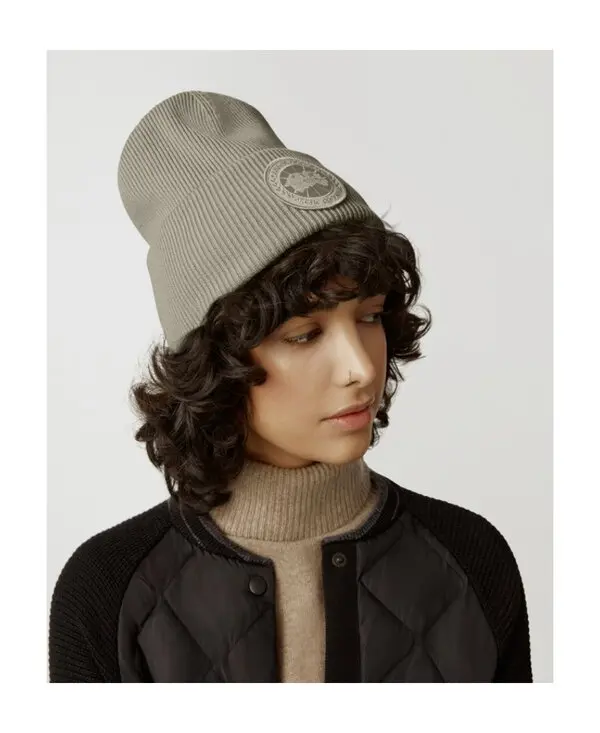Canada Goose Logo Patch Beanie