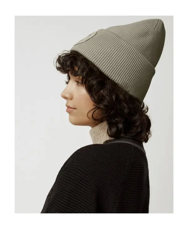 Canada Goose Logo Patch Beanie