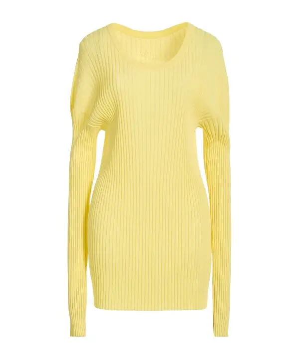 MAISON MARGIELA Minimalist Solid Color Knit Sweater