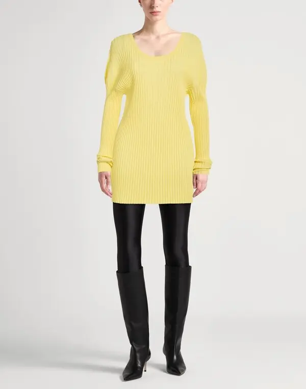 MAISON MARGIELA Minimalist Solid Color Knit Sweater