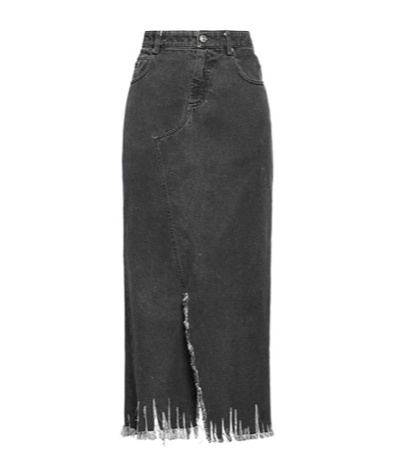 Marni Solid-color Denim Pencil Skirt