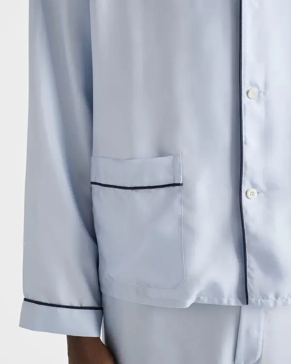 Prada Silk Twill Pajamas