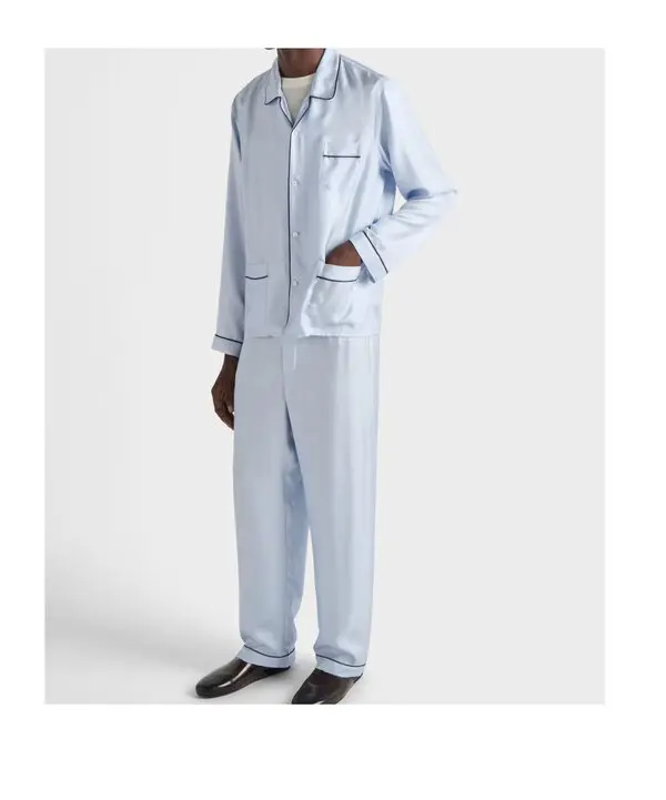 Prada Silk Twill Pajamas