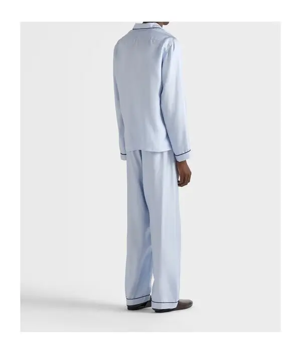Prada Silk Twill Pajamas