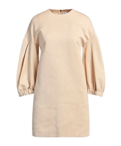 Max Mara Short Dresses - Nude