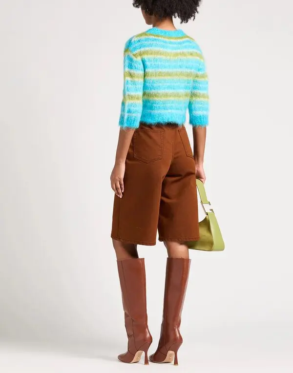 Marni Striped Intarsia-knit Jumper