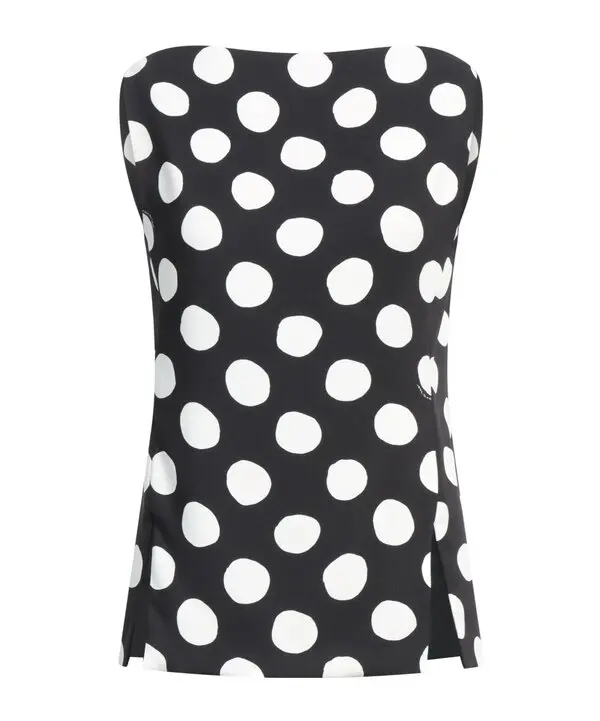 Marni Polka Dot Sleeveless Top
