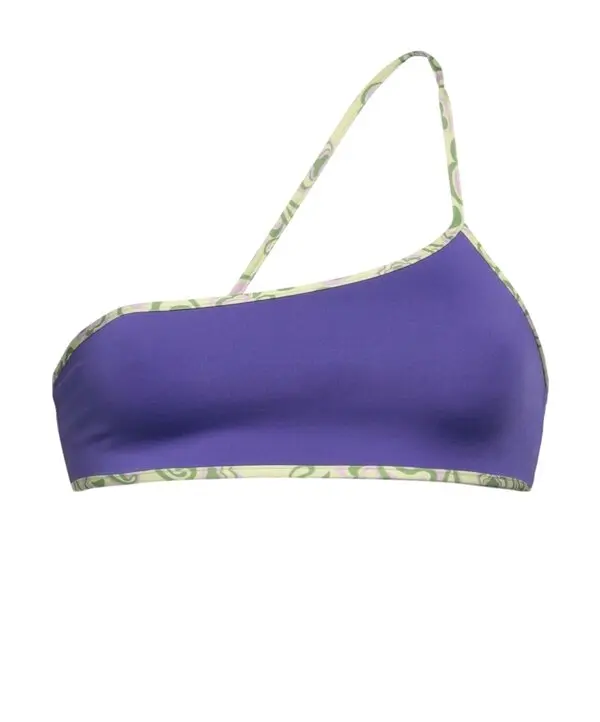 Jacquemus One-shoulder Bikini - Blue
