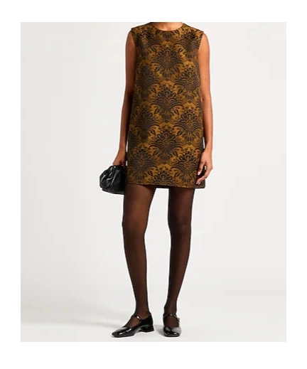Max Mara Sleeveless Printed Mini Dress