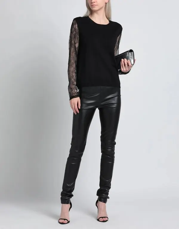 MAISON MARGIELA Minimalist Solid Color Leggings