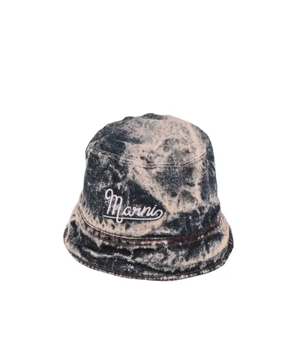 Marni Washed Denim Bucket Hat