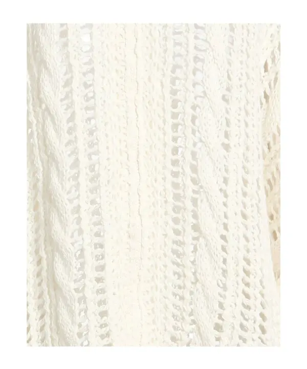 Brunello Cucinelli Crochet-knit Zip-up Jumper
