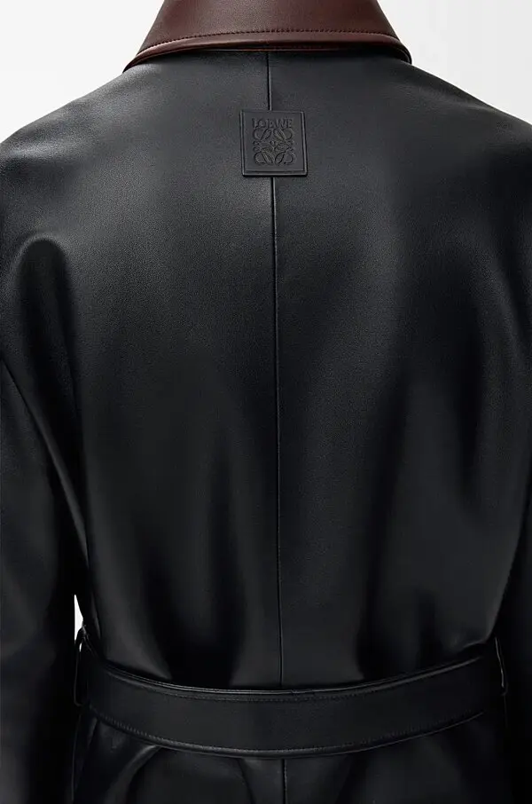 Loewe Napa Lambskin Belted Coat