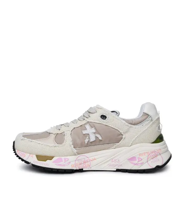 Premiata Logo Logo Low-top Casual Shoes