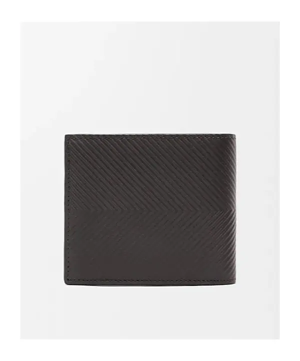 Loewe Bifold Wallet In Textured Classic Calfskin