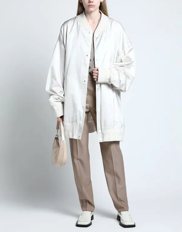 MAISON MARGIELA Striped Baseball Jacket