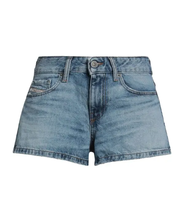 DIESEL® Medium Wash Denim Hot Pants