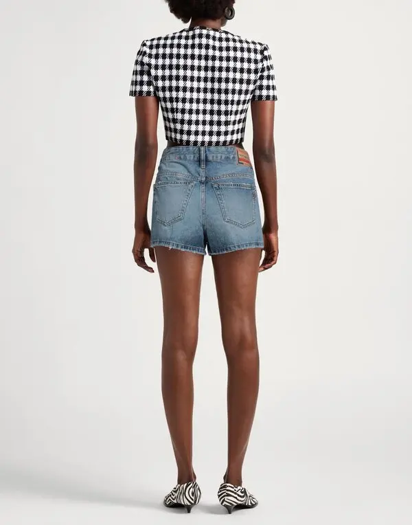 DIESEL® Medium Wash Denim Hot Pants