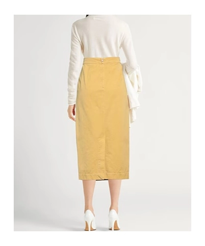 Max Mara Gabardine Pencil Skirt