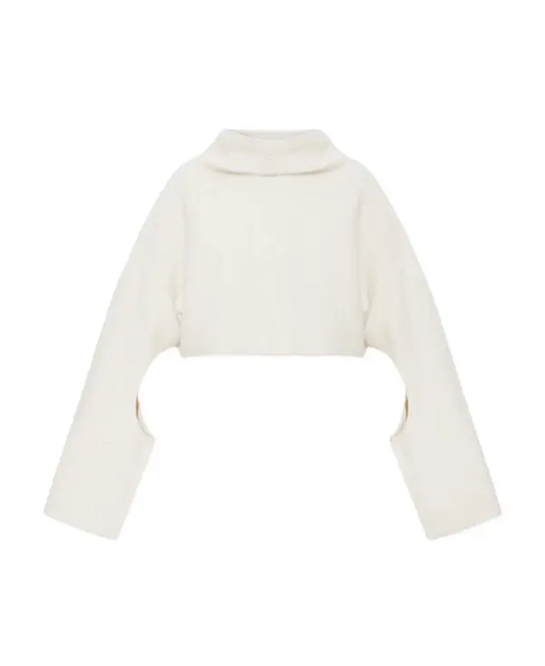 J.W.ANDERSON Cut-out Detailed Cropped Jumper