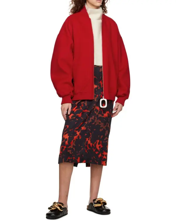 J.W.ANDERSON Cut-out Detailed Cropped Jumper