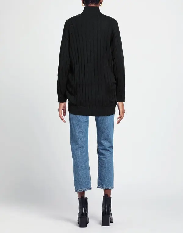 Balenciaga Ribbed Turtleneck Knit Sweater