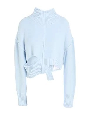 MAISON MARGIELA Solid Color Medium-weight Knitted Turtleneck Sweater