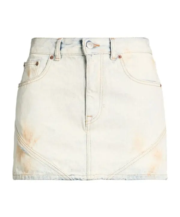 MAISON MARGIELA Denim Flared Skirt