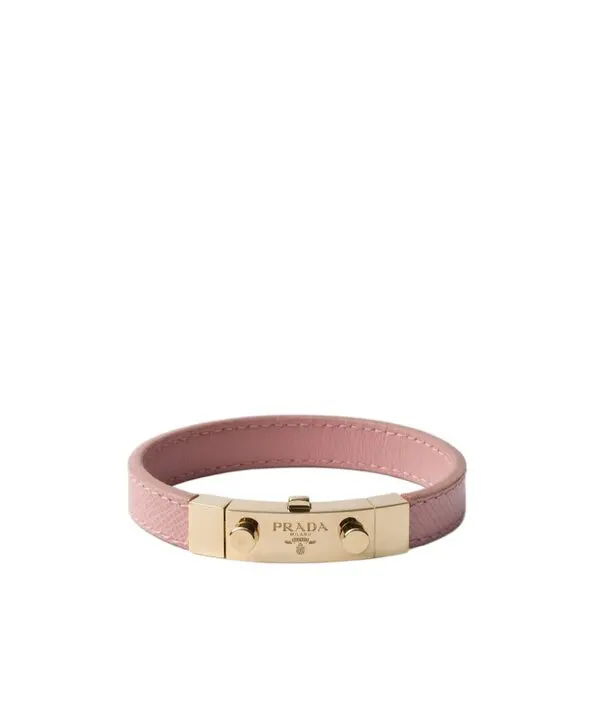 Prada Saffiano Leather Bracelet