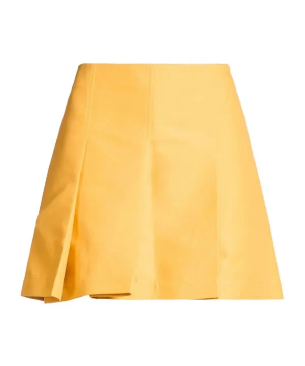 Marni Solid Color Pleated Skirt