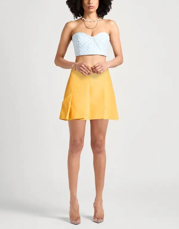 Marni Solid Color Pleated Skirt