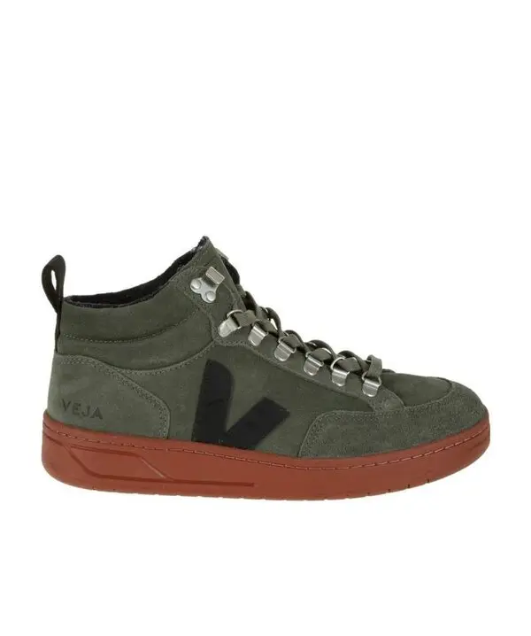 VEJA Roraima Suede High-top Lace-up Sneakers - Black
