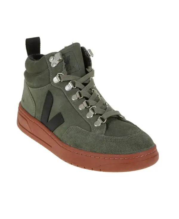 VEJA Roraima Suede High-top Lace-up Sneakers - Black