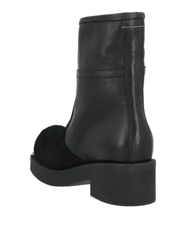 MAISON MARGIELA Genuine Leather Suede Ankle Boots
